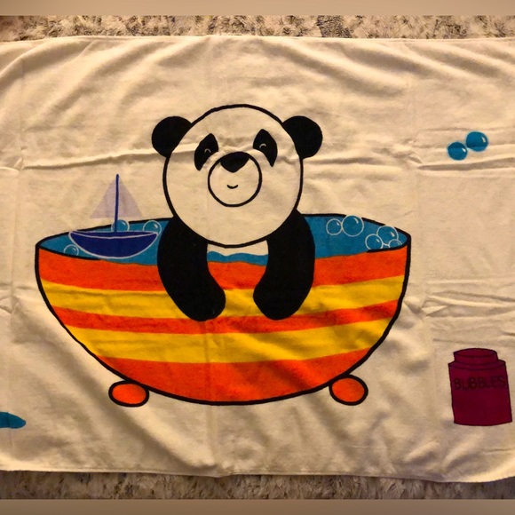 Towels for Tykes | Bath | Nwt Panda Towel | Poshmark